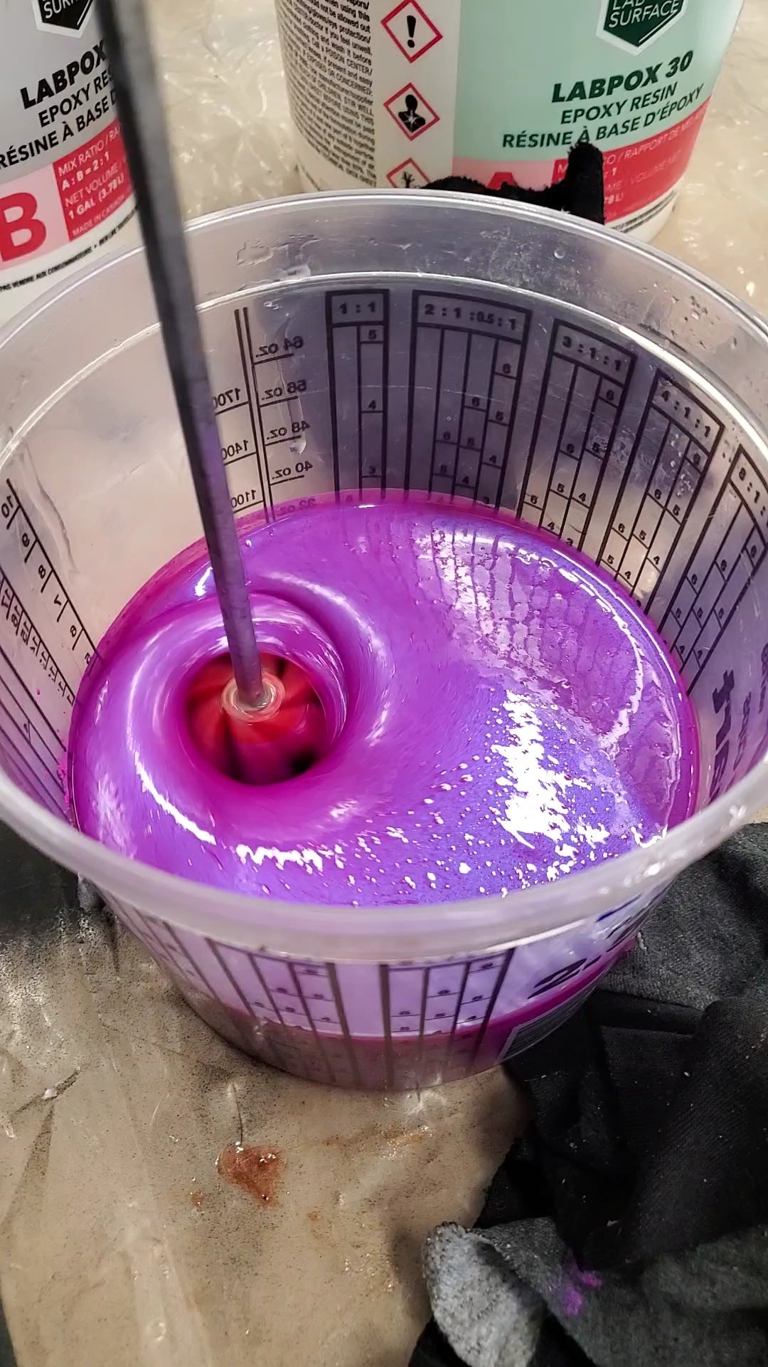 Comment mélanger l'époxy? – Les idées d'Époxy inc.
